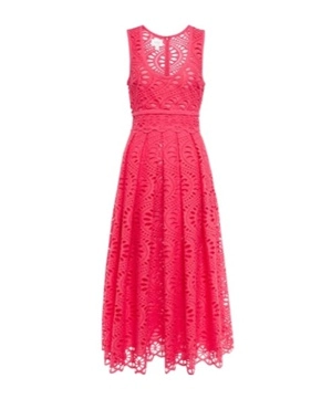 Giambattista Valli Midi Dress - Red