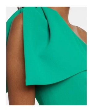 Elie Saab One-shoulder Draped Gown With Side Slit