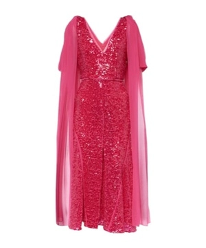 Erdem Sequined Midi Dress - Red