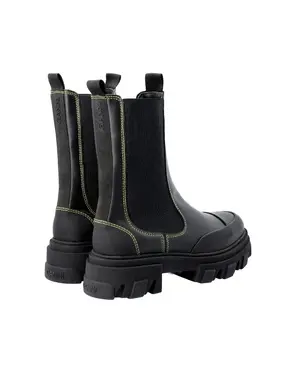 GANNI Round-headed Short Boots