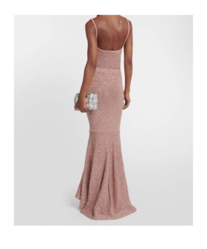 Altuzarra Metallic Knit Maxi Skirt