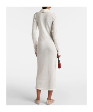 Magda Butrym Alpaca-blend Knitted Maxi Dress