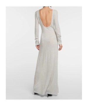Magda Butrym Alpaca-blend Maxi Dress