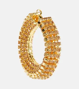 Magda Butrym Crystal-embellished Hoop Earrings