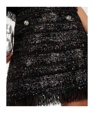 Giambattista Valli Sequined Tweed Miniskirt