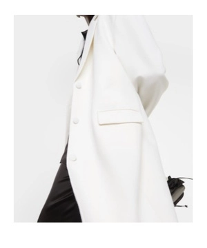 Magda Butrym Single-breasted Wool Coat