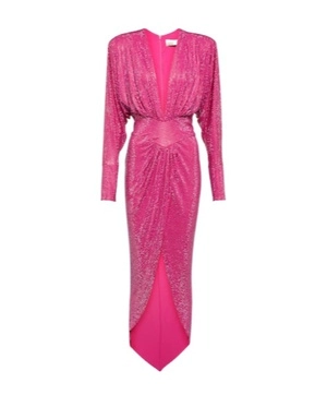 Alexandre Vauthier Embellished Maxi Dress - Pink
