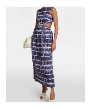 Altuzarra Ashima Cutout Cotton-blend Midi Dress