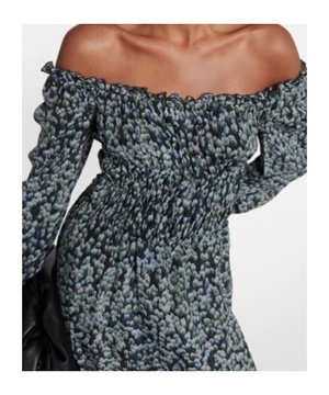 Altuzarra Lillian Printed Silk Midi Dress