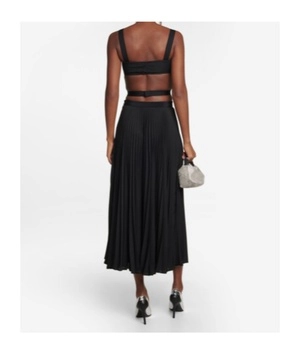 CHRISTOPHER KANE Pleated Midi Dress
