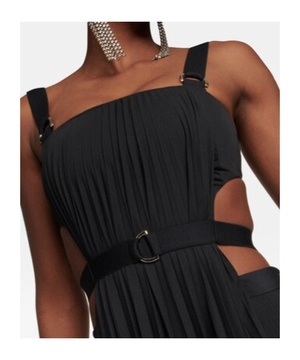 CHRISTOPHER KANE Pleated Midi Dress