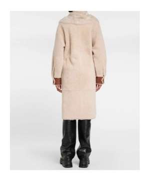 Bogner Gritt Suede-trimmed Shearling Coat