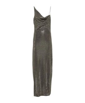 Stella McCartney Asymmetrical Embellished Maxi Dress