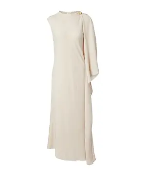 JOSEPH Aly Crêpe Maxi Dress - Nude