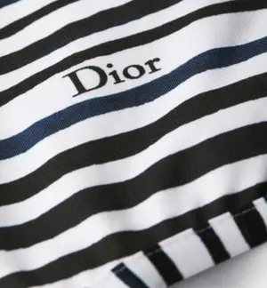 Dior Striped One-piece Swimsuit