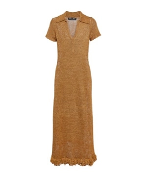 Proenza Schouler Tassel-trimmed Midi Dress