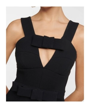 JIL SANDER Wool-blend Crêpe Minidress