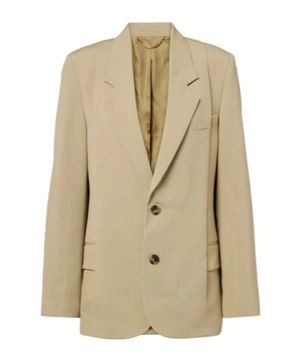 Victoria Beckham Single-breasted Blazer - Nude