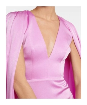 Alex Perry Hudson Satin Crepe Gown