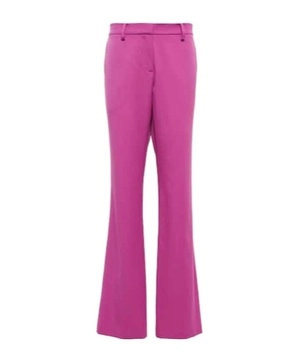 Magda Butrym Low-rise Straight Wool Pants - Pink