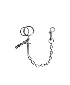 Balenciaga Goth Keychain