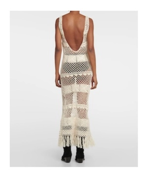 Dodo Bar Or Dmitry Crochet Midi Dress