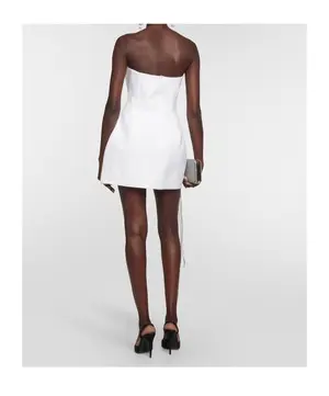 Magda Butrym Floral-applique Wool Bustier Dress