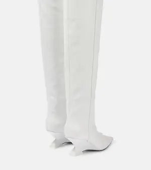 Attico Cheope Leather Over-the-knee Boots