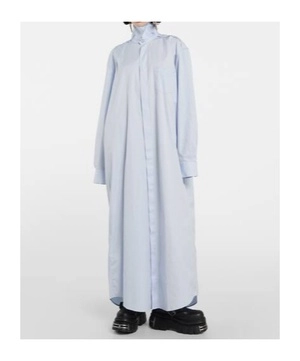 Vetements Deconstructed Cotton Shirt Dress