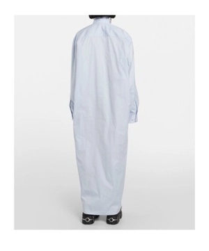 Vetements Deconstructed Cotton Shirt Dress