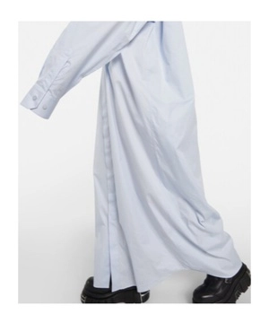 Vetements Deconstructed Cotton Shirt Dress