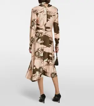 JIL SANDER Printed Midi Dress