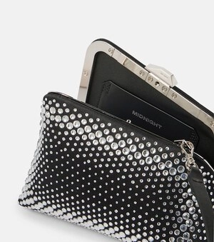 Attico Midnight Mini Embellished Clutch