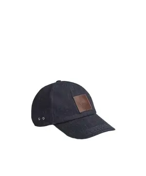 Dior Logo Patch Baseball Cap - Black
