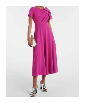 ROKSANDA Bow-detail Midi Dress
