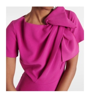 ROKSANDA Bow-detail Midi Dress