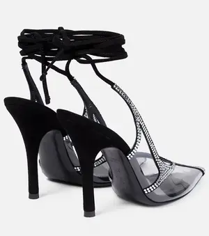 Attico Venus Crystal-embellished High-heeled Sandals