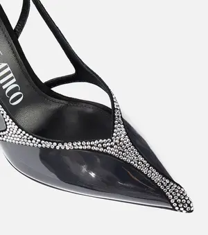 Attico Venus Crystal-embellished High-heeled Sandals