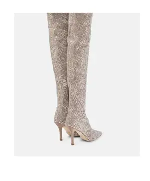 Paris Texas Embellished Over-the-knee Boots