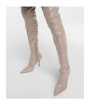 Paris Texas Embellished Over-the-knee Boots