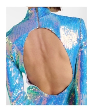 David Koma Sequined Minidress