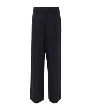 NILI LOTAN Johan Virgin Wool Wide-leg Trousers