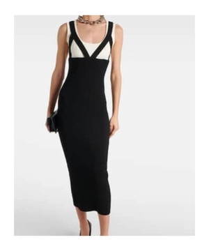 JEAN PAUL GAULTIER Sleeveless Midi Dress