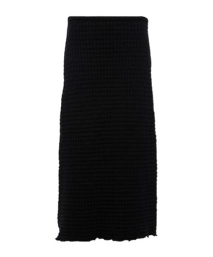 JIL SANDER A-line Cotton Bouclé Midi Skirt