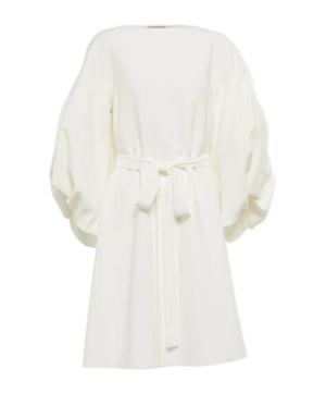 ROKSANDA Bridal Puff-shoulder Crêpe Minidress - White