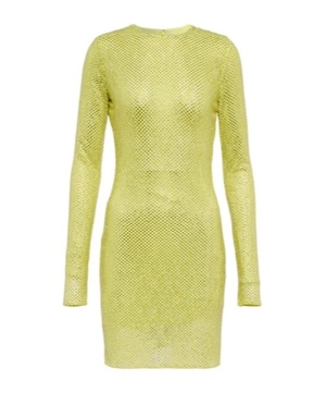 Stella McCartney Crystal-embellished Minidress - Green
