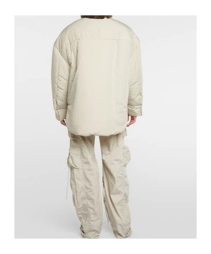 Attico Long-sleeved Cotton-padded Jacket