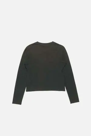 Acne Studios Distressed Logo T-shirt