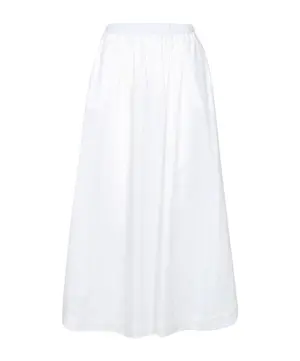 KAOS Elastic Waist Skirt - White
