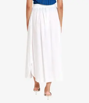 KAOS Flared Elastic Waist Skirt
